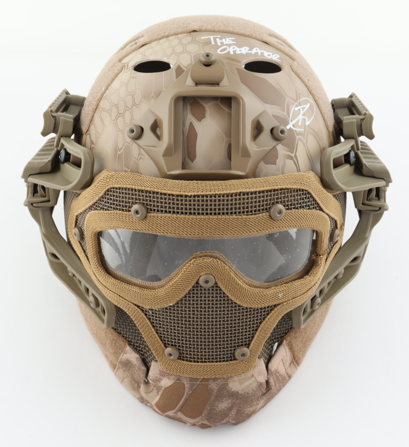 Robert O’Neill Signed Navy SEAL Tactical Helmet Inscribed “The Operator ...