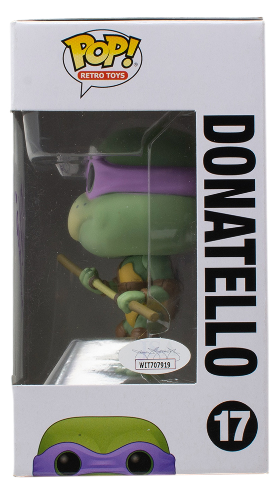 Barry Gordon Signed "Teenage Mutant Ninja Turtles" #17 Donatello Funko ...