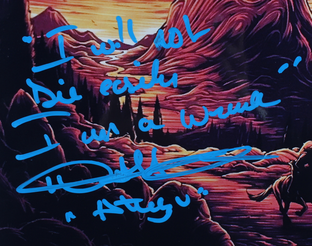 Noah Hathaway Signed "The Never Ending Story" 11x14 Photo with Multiple ...