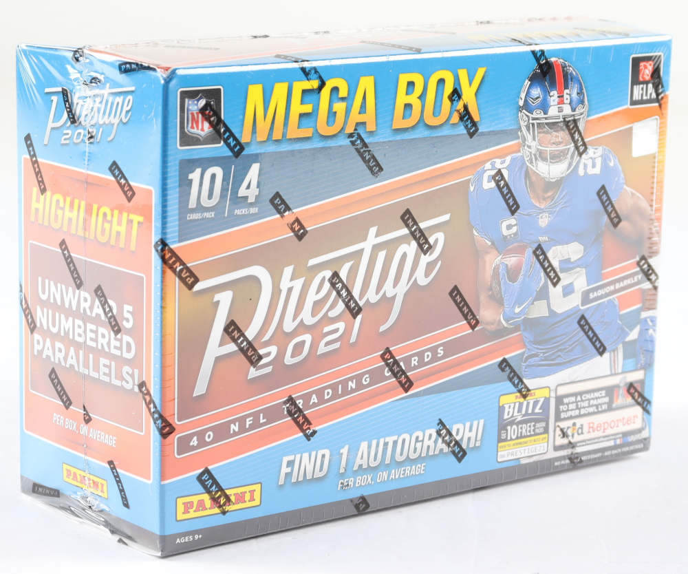 2021 Panini Prestige Football Mega Box With (4) Packs | Pristine Auction