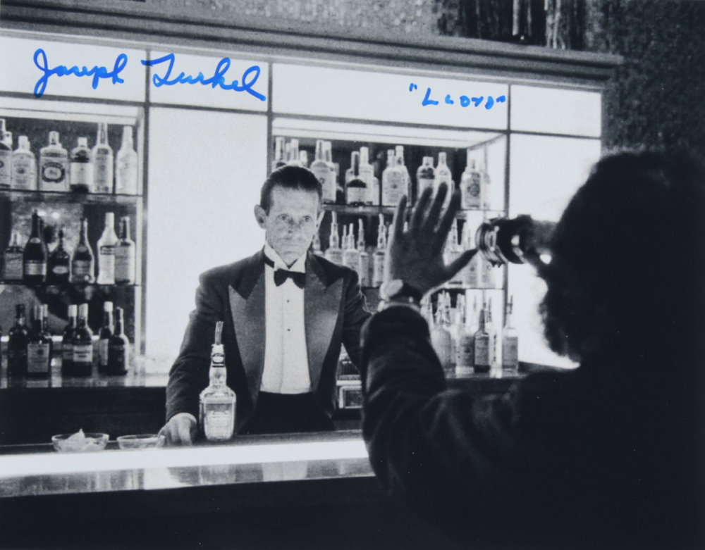 Joe Turkel Signed "The Shining" 11x14 Photo Inscribed "Lloyd ...