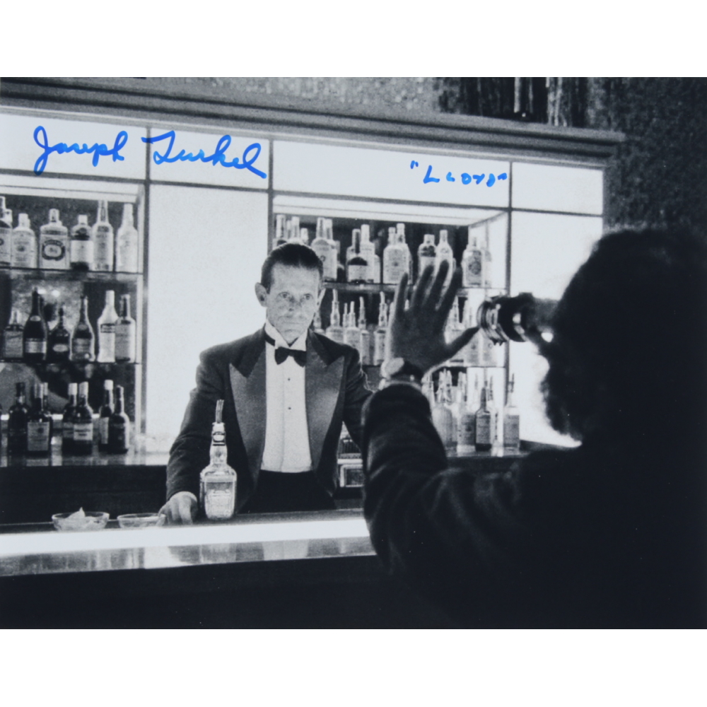 Joe Turkel Signed "The Shining" 11x14 Photo Inscribed "Lloyd ...