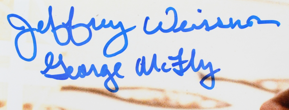 Jeffrey Weissman Signed "Back to The Future" 11x14 Photo Inscribed ...