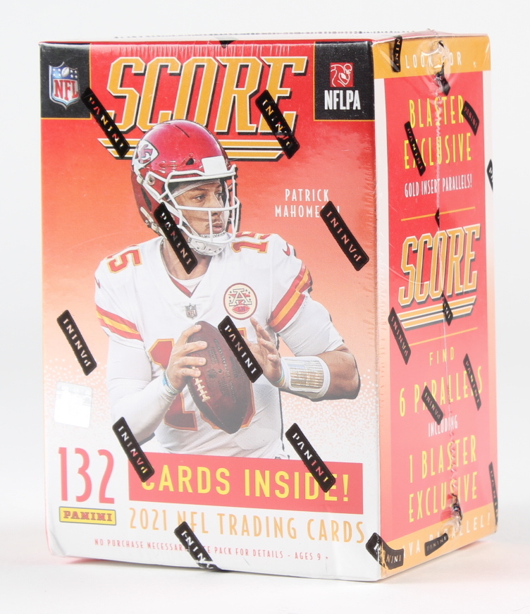 2021 Panini Score Football Blaster Box with (11) Packs | Pristine Auction