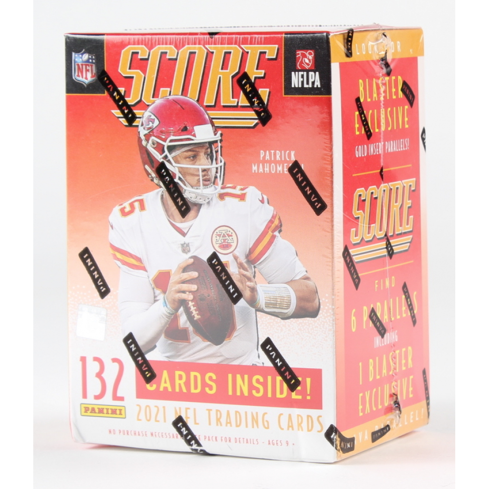 2021 Panini Score Football Blaster Box with (11) Packs | Pristine Auction