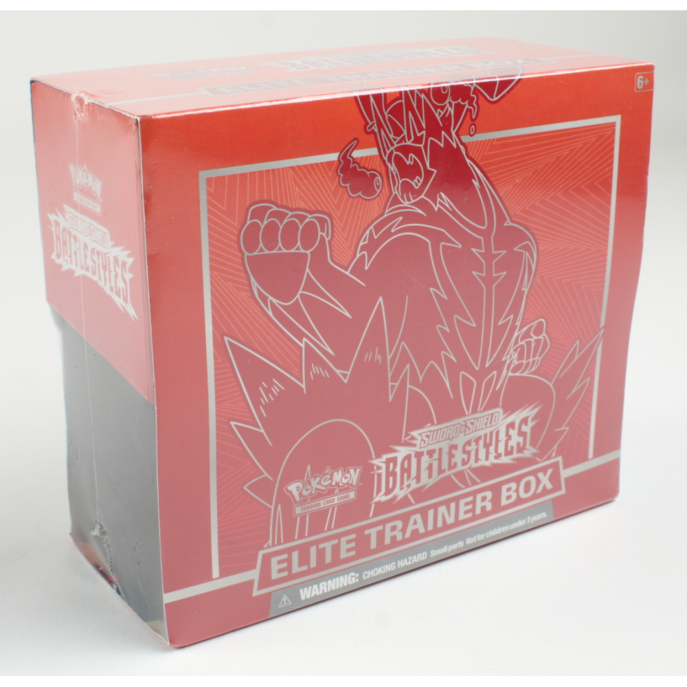 Pokemon TCG: Battle Styles Elite Trainer Box with (8) Booster Packs ...