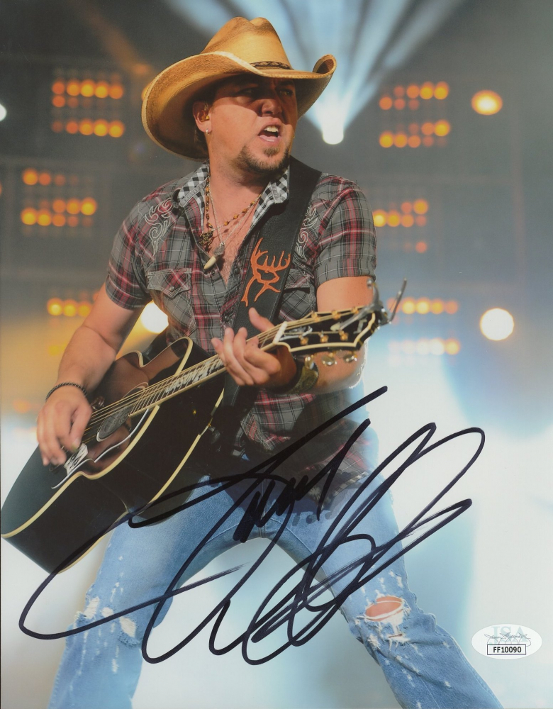 Jason Aldean Signed 8x10 Photo (JSA COA) | Pristine Auction