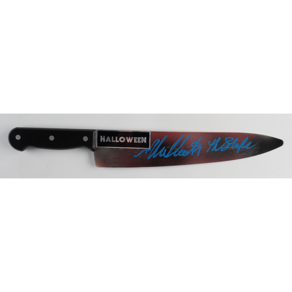 Nick Castle Signed "Halloween" Prop Knife Inscribed "The Shape" (JSA ...