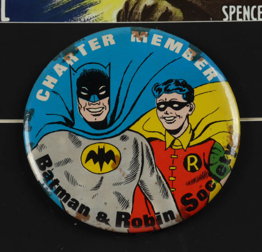 "New Adventures of Batman & Robin" 15x22 Custom Framed Poster Display ...