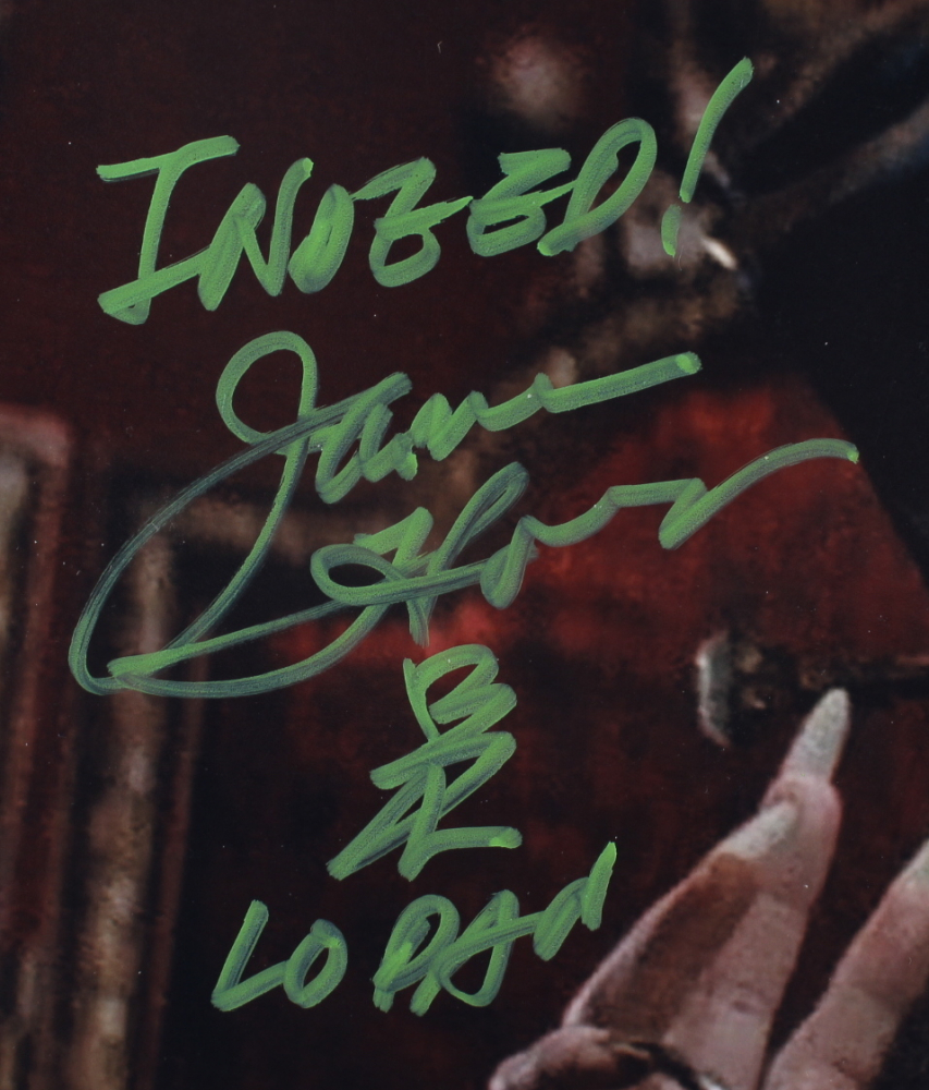 James Hong Signed "Big Trouble in Little China" 11x14 Photo Inscribed ...
