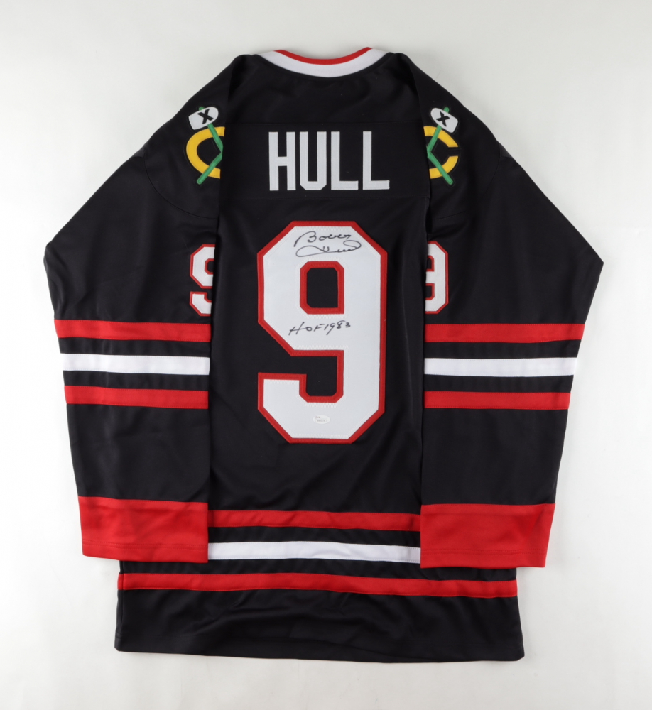 Bobby Hull Signed Jersey Inscribed "HOF 1983" (JSA COA) | Pristine Auction