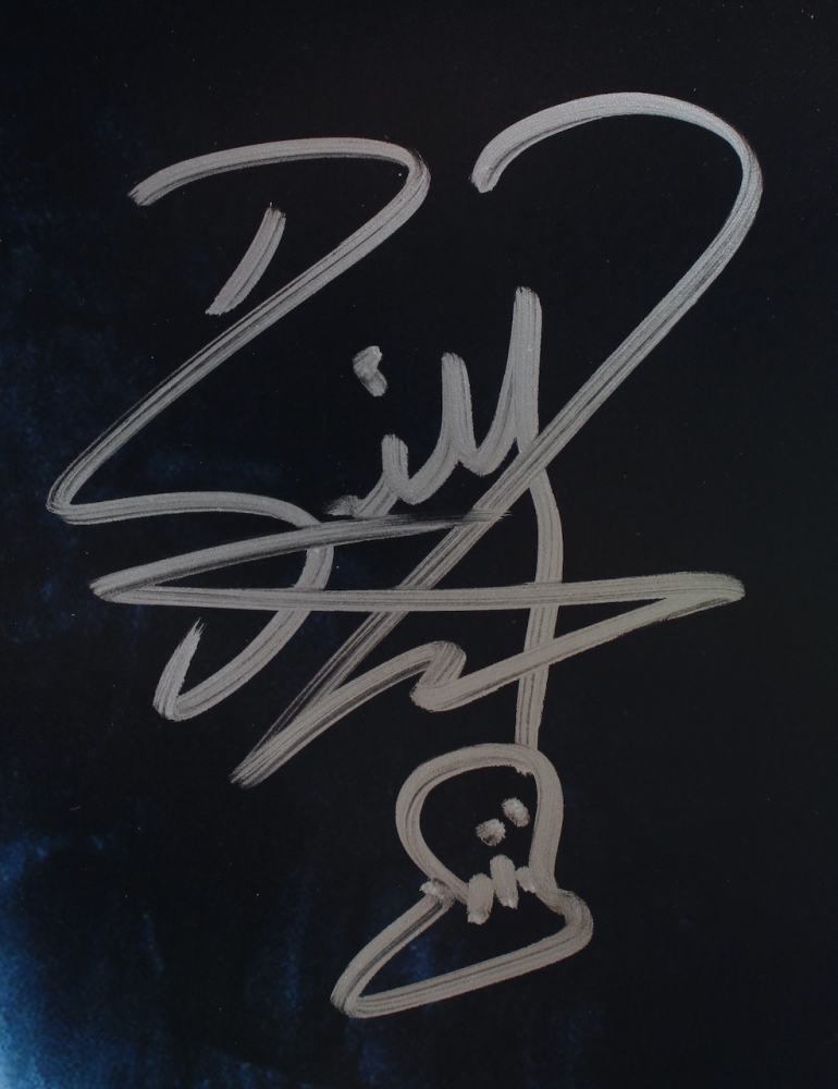 Billy Zane Signed "The Phantom" 12x18 Photo with Hand Drawn Sketch ...