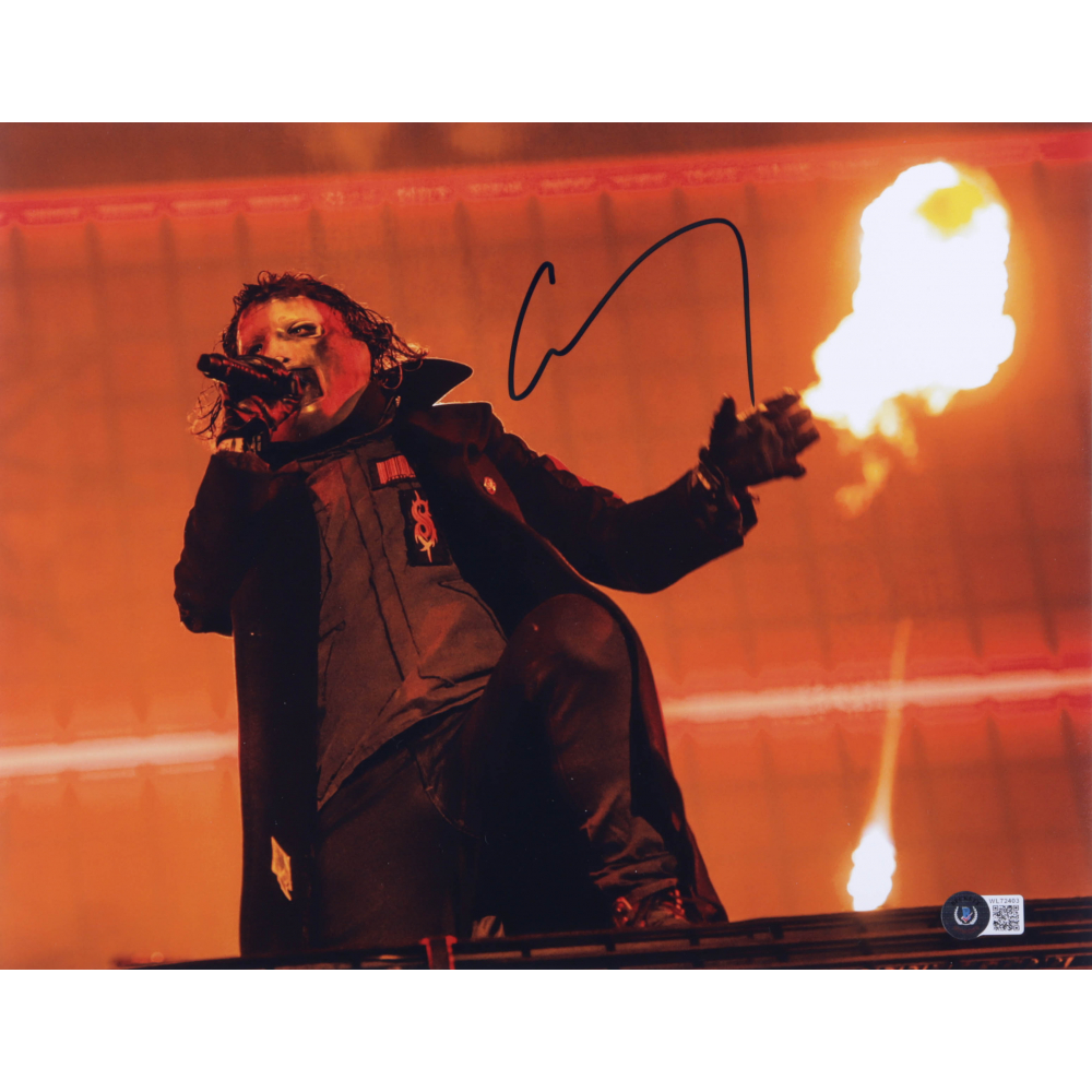 Corey Taylor Signed "Slipknot" 11x14 Photo (Beckett Hologram ...