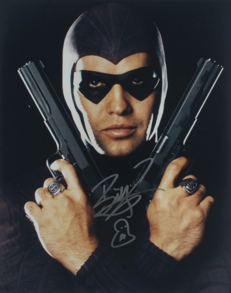 Billy Zane Signed "The Phantom" 16x20 Photo with Hand Drawn Sketch ...