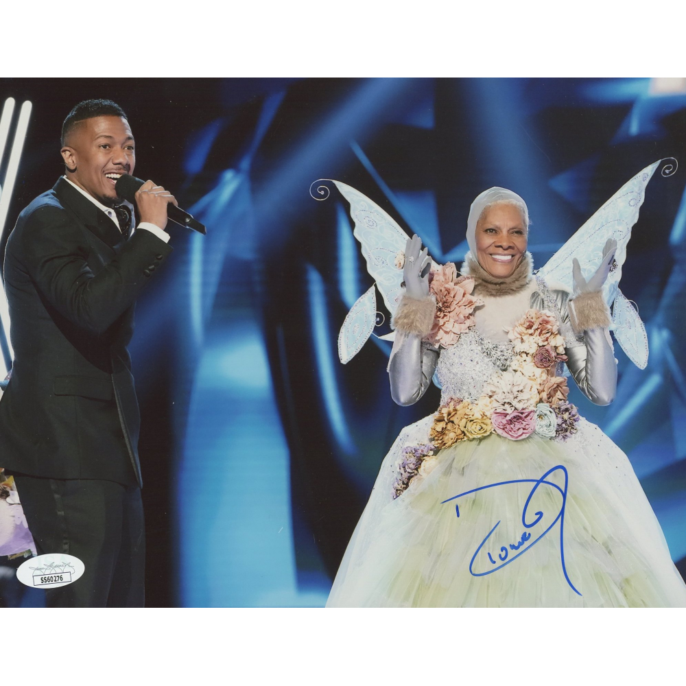 Dionne Warwick Signed "The Masked Singer" 8x10 Photo (JSA) | Pristine ...