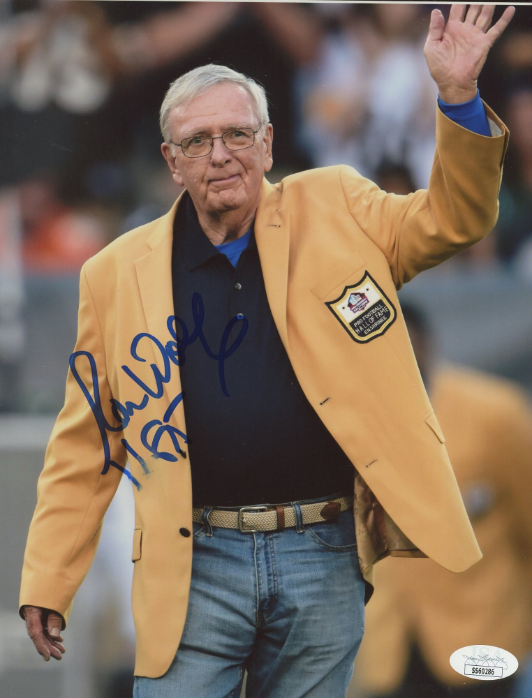 Ron Wolf Signed 8x10 Photo Inscribed "HF 15" (JSA) (See Description ...
