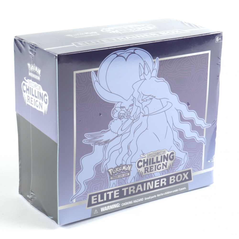 Pokemon TCG Chilling Reign Elite Trainer Box with (8) Booster Packs ...
