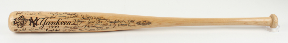 Yankees 1999 World Series Custom Engraved LE Baseball Bat | Pristine ...