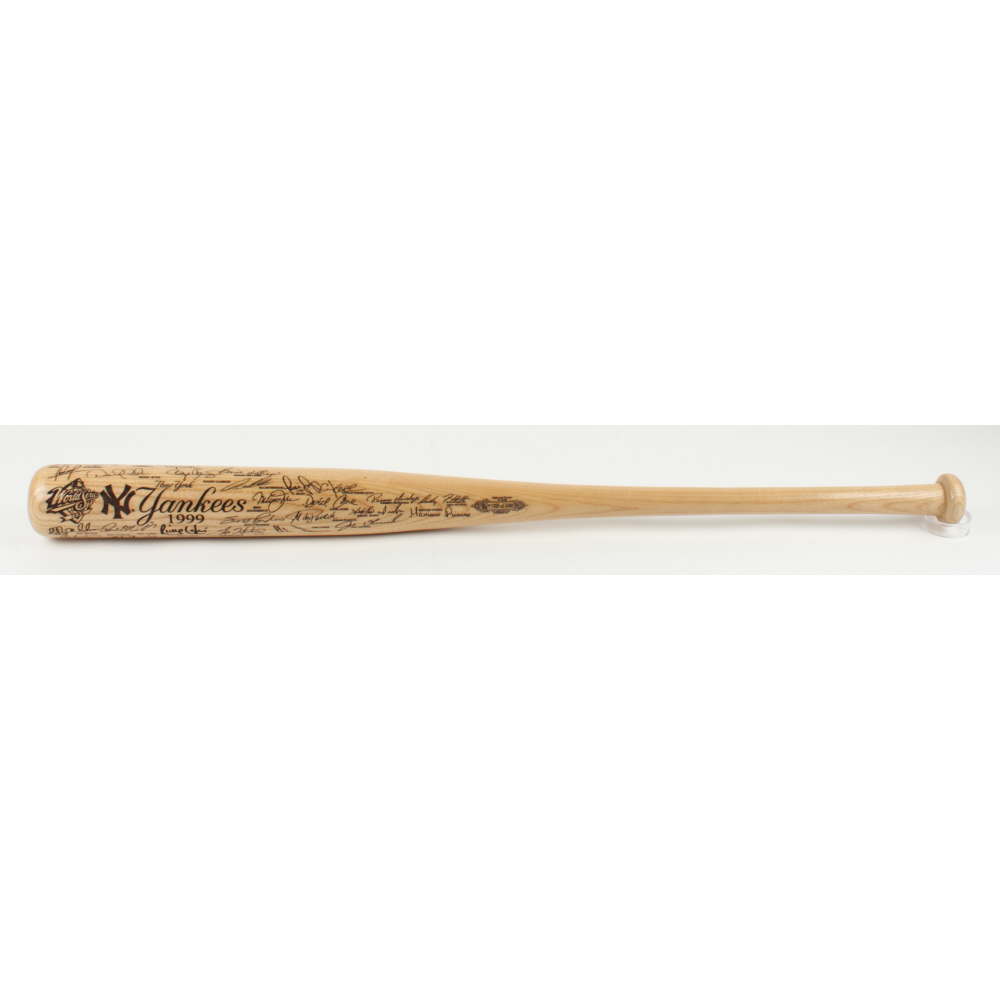 Yankees 1999 World Series Custom Engraved LE Baseball Bat | Pristine ...