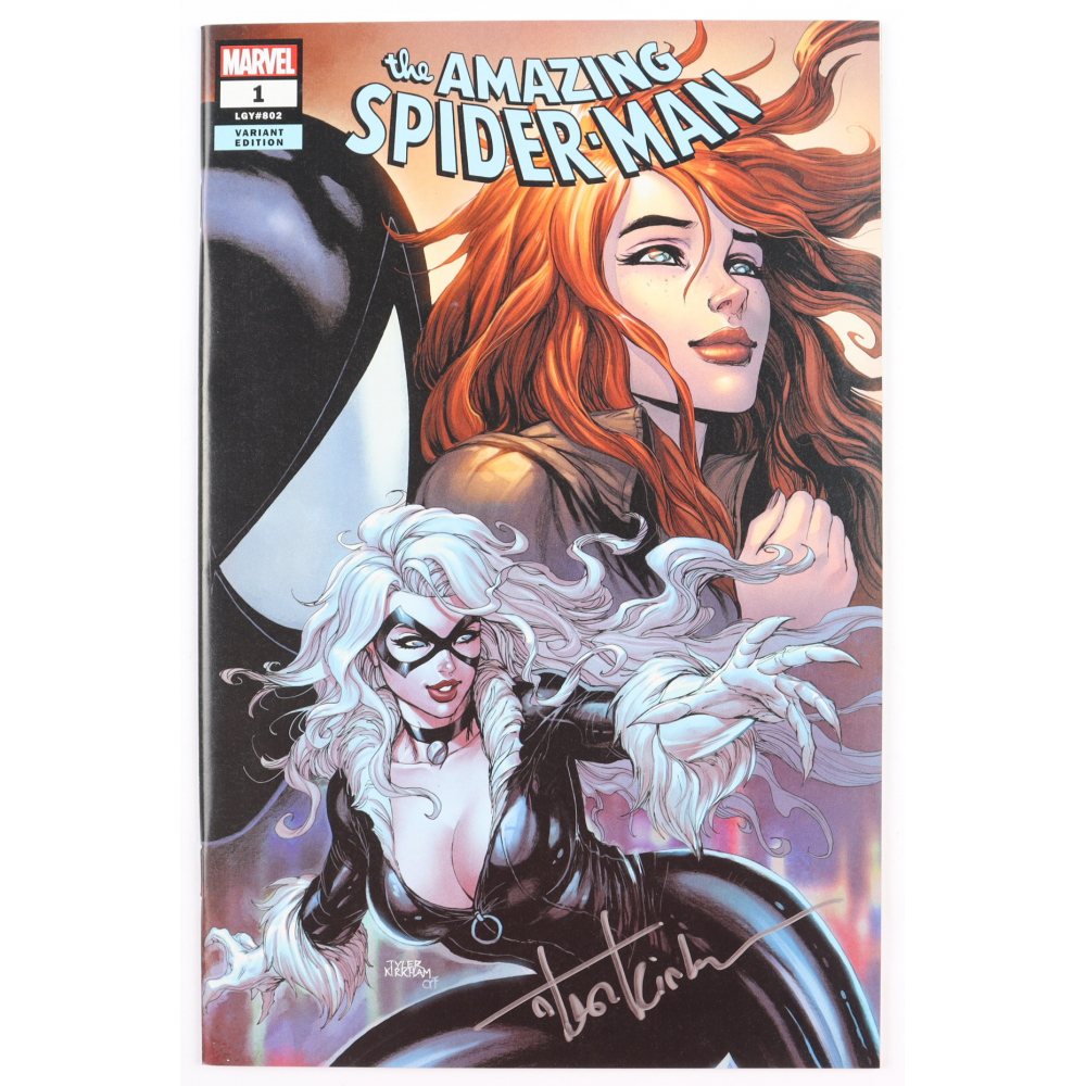 Tyler Kirkham Signed 2018 "The Amazing Spider-Man" Issue #1 Tyler ...