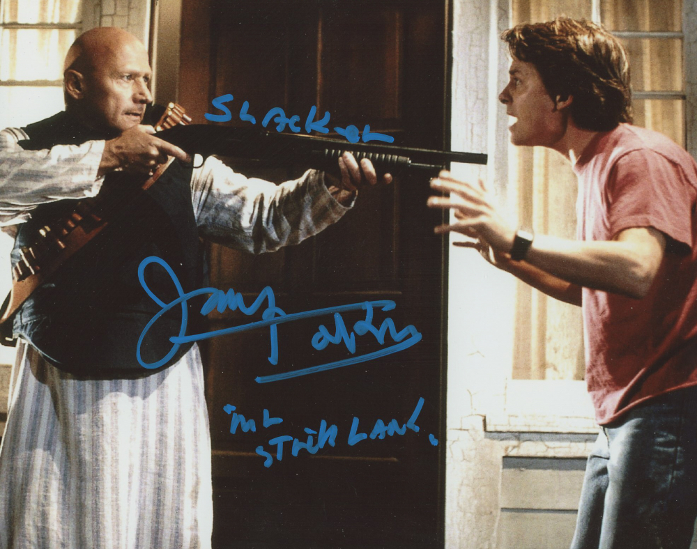 James Tolkan Signed "Back to the Future Part II" 8x10 Photo Inscribed ...