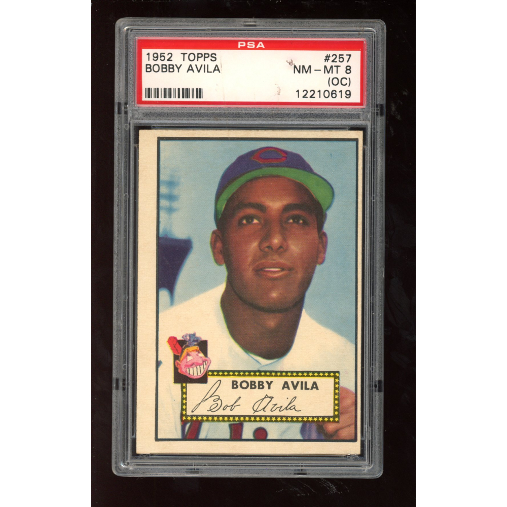 Bobby Avila 1952 Topps #257 (PSA 8) (OC) | Pristine Auction