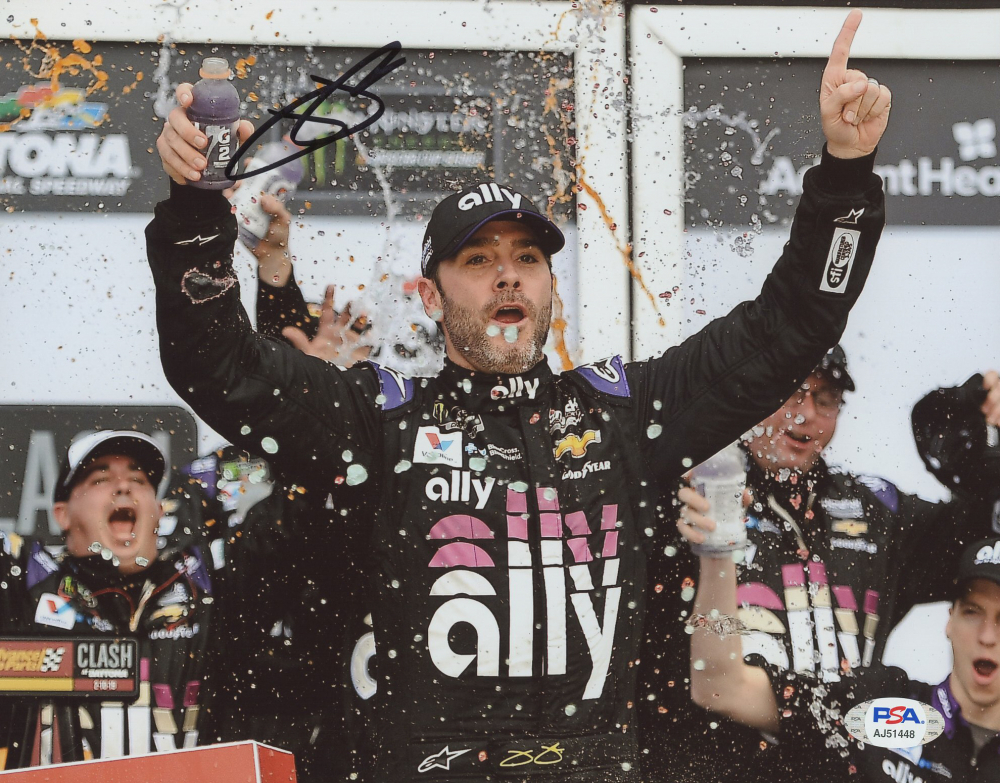 Jimmie Johnson Signed NASCAR 8x10 Photo (PSA COA) | Pristine Auction