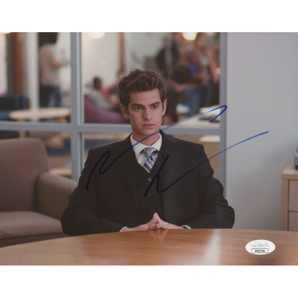 Andrew Garfield Signed "The Amazing Spider-Man" 8x10 Photo (JSA COA ...