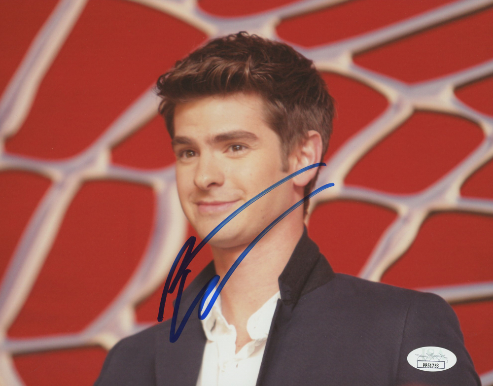Andrew Garfield Signed "The Amazing Spider-Man" 8x10 Photo (JSA COA ...
