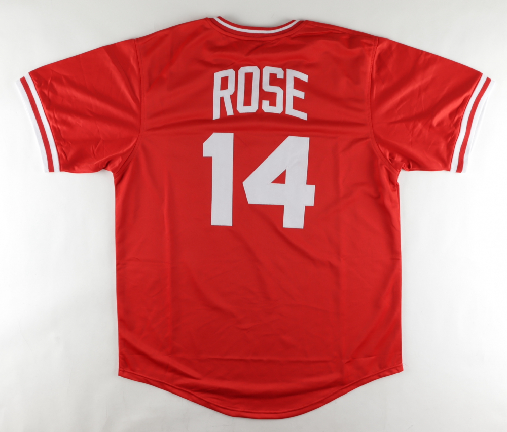 Pete Rose Signed Jersey Inscribed "Hit King" (JSA Hologram) | Pristine ...