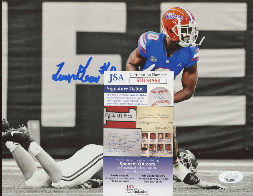 Trey Dean III Signed Florida Gators 8x10 Photo (JSA COA) | Pristine Auction