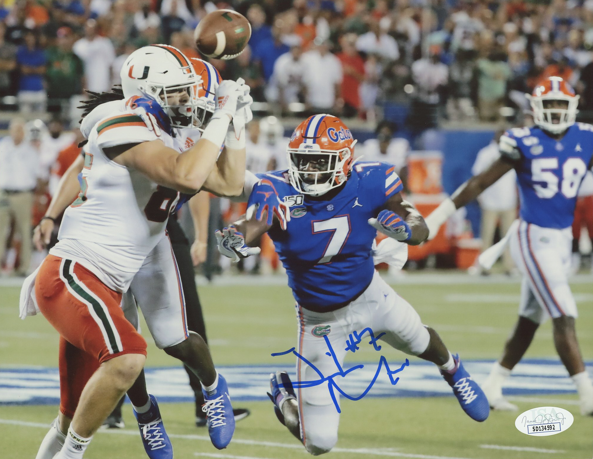 Jeremiah Moon Signed Florida Gators 8x10 Photo (JSA COA) | Pristine Auction