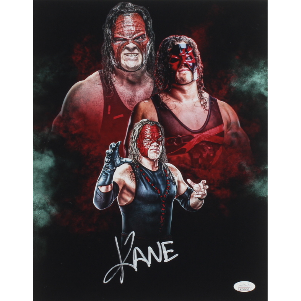 Kane Signed WWE 11x14 Photo (JSA) | Pristine Auction
