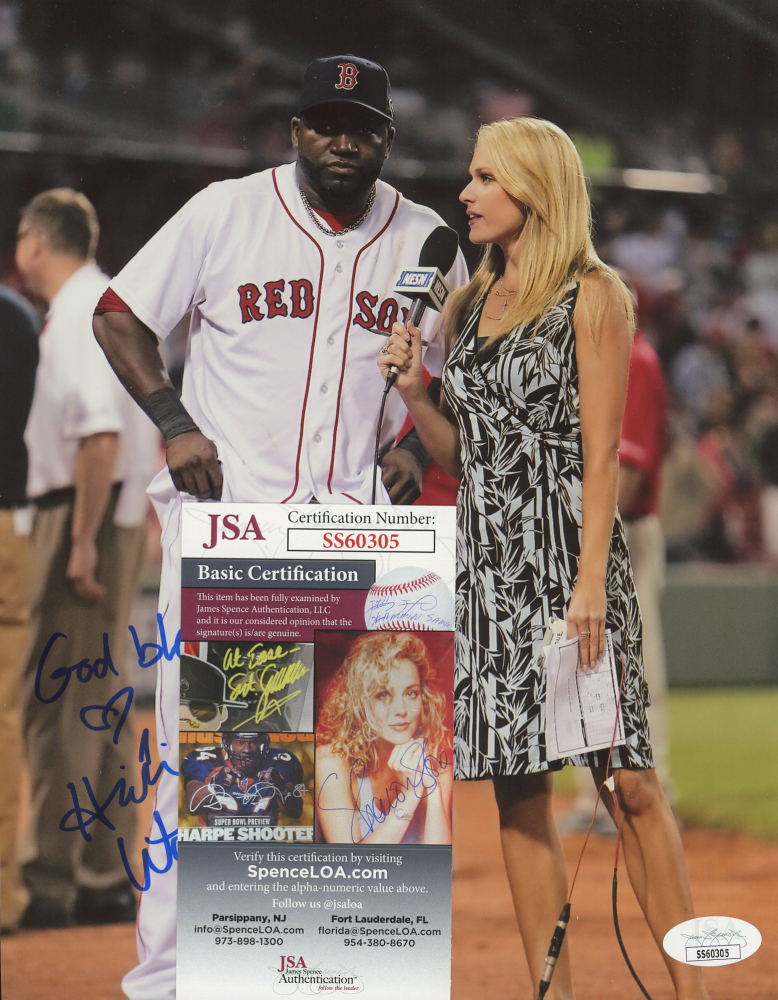 Heidi Watney Signed 8x10 Photo Inscribed "God Bless!" (JSA COA ...