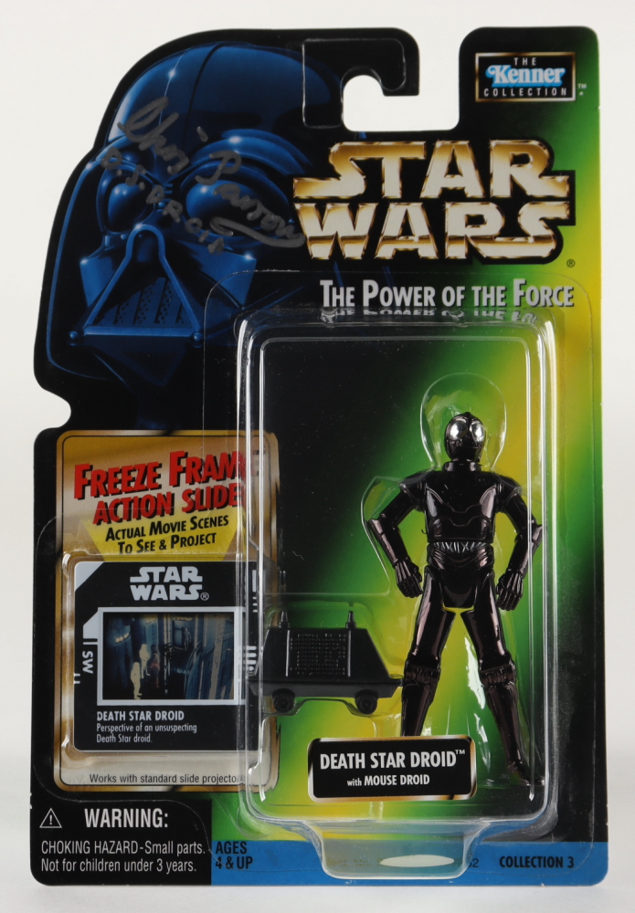 Chris Parsons Signed "Star Wars the Power of the Force" Death Star ...