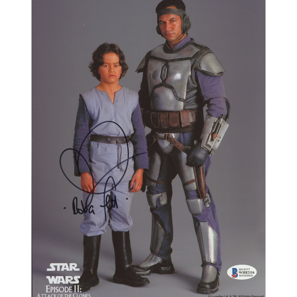 Daniel Logan Signed "Star Wars: Episode II – Attack of the Clones" 8x10 ...