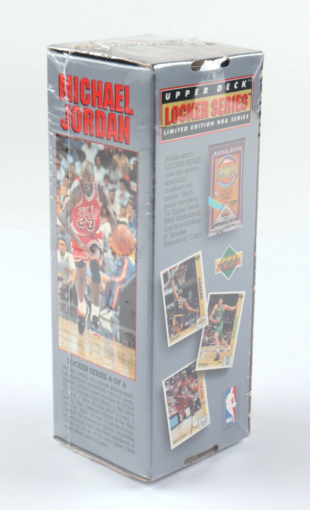 1991 Upper Deck NBA Michael Jordan Locker Series 4 Box with (7) Packs ...