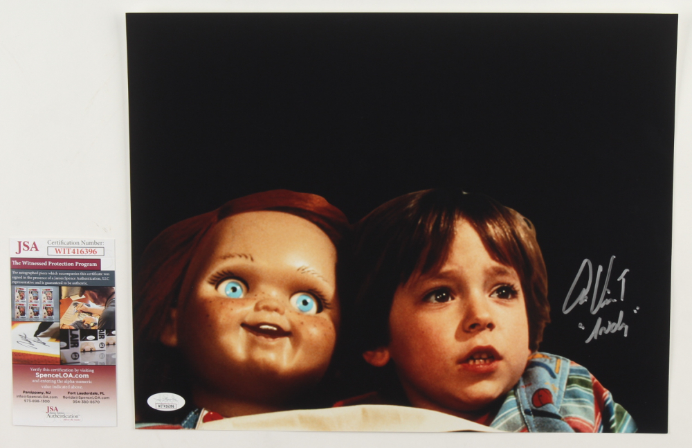 Alex Vincent Signed "Child's Play" 11x14 Photo Inscribed "Andy" (JSA ...