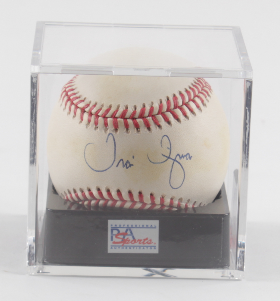Travis Fryman Signed OAL Baseball with Display Case (PSA Hologram ...