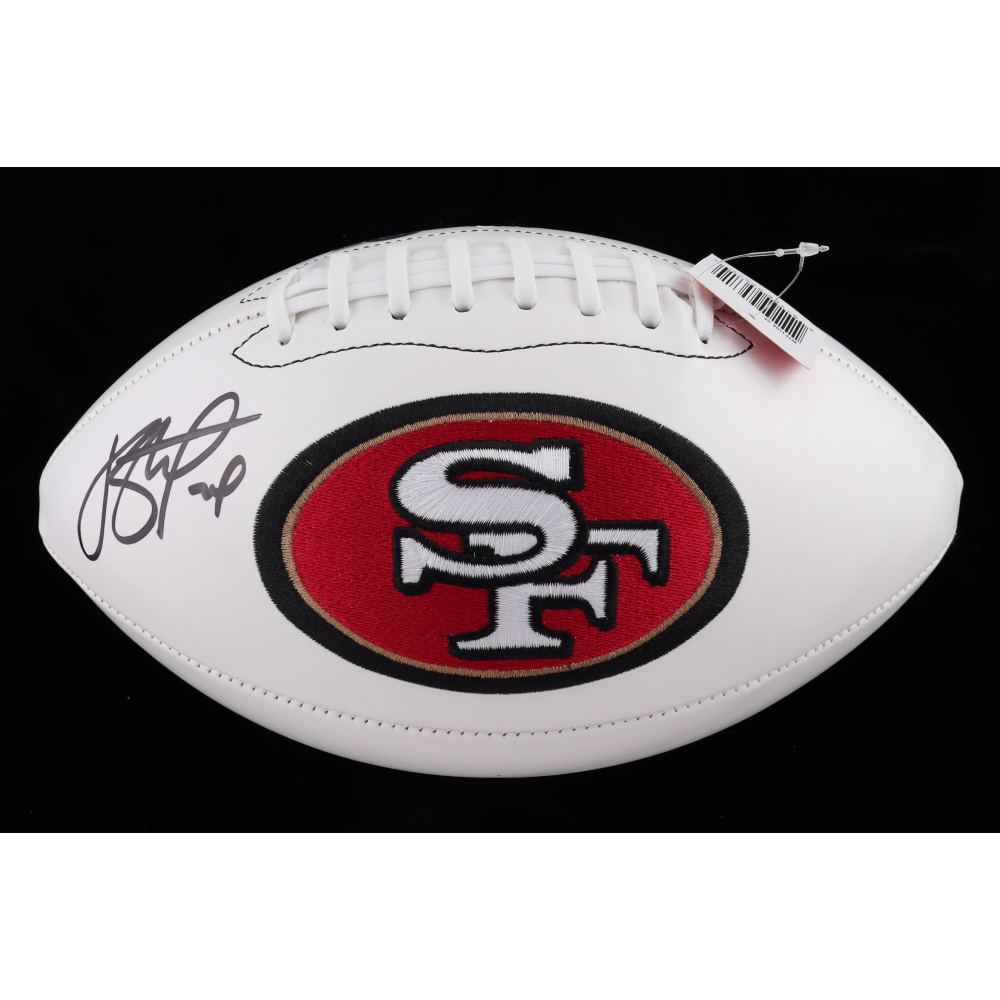 Joe Staley Signed 49ers Logo Football (Beckett Hologram) | Pristine Auction