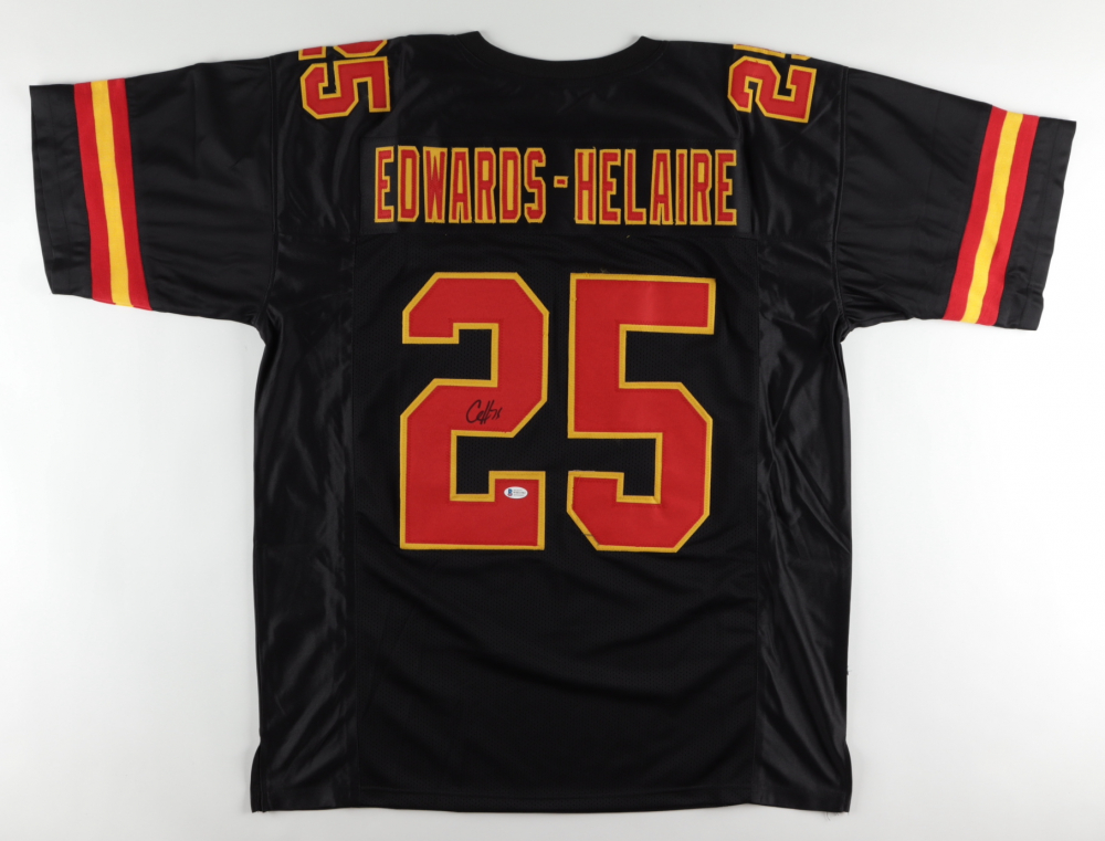 Clyde Edwards-Helaire Signed Jersey (Beckett COA) | Pristine Auction