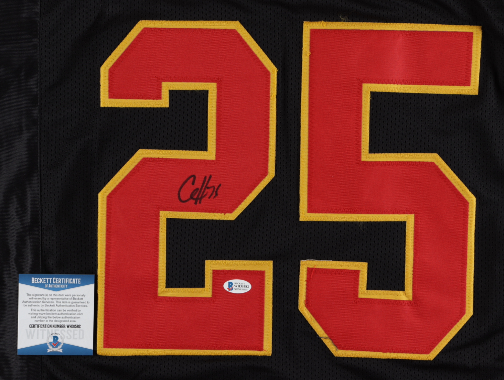 Clyde Edwards-Helaire Signed Jersey (Beckett COA) | Pristine Auction
