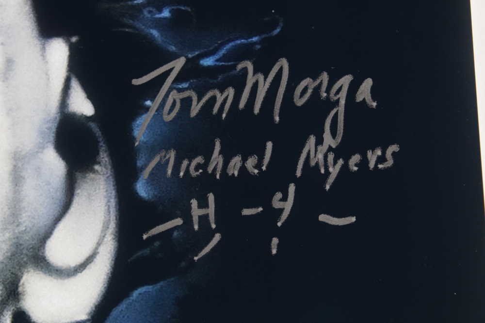 Tom Morga Signed "Halloween 4: The Return of Michael Meyers" 11x14 ...
