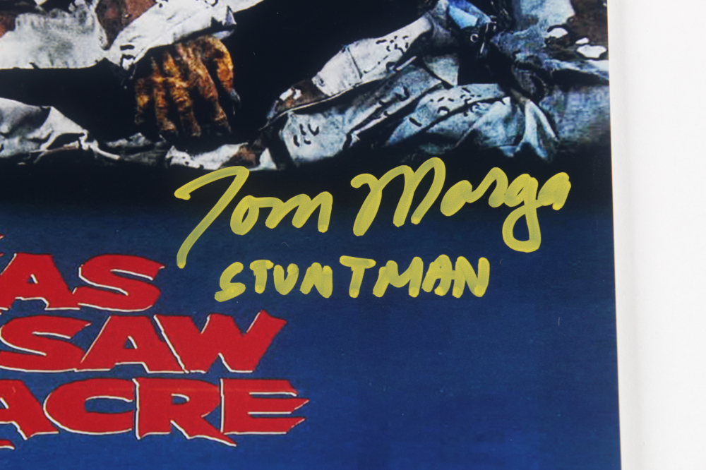 Tom Morga Signed "The Texas Chainsaw Massacre Part 2" 11x14 Photo ...