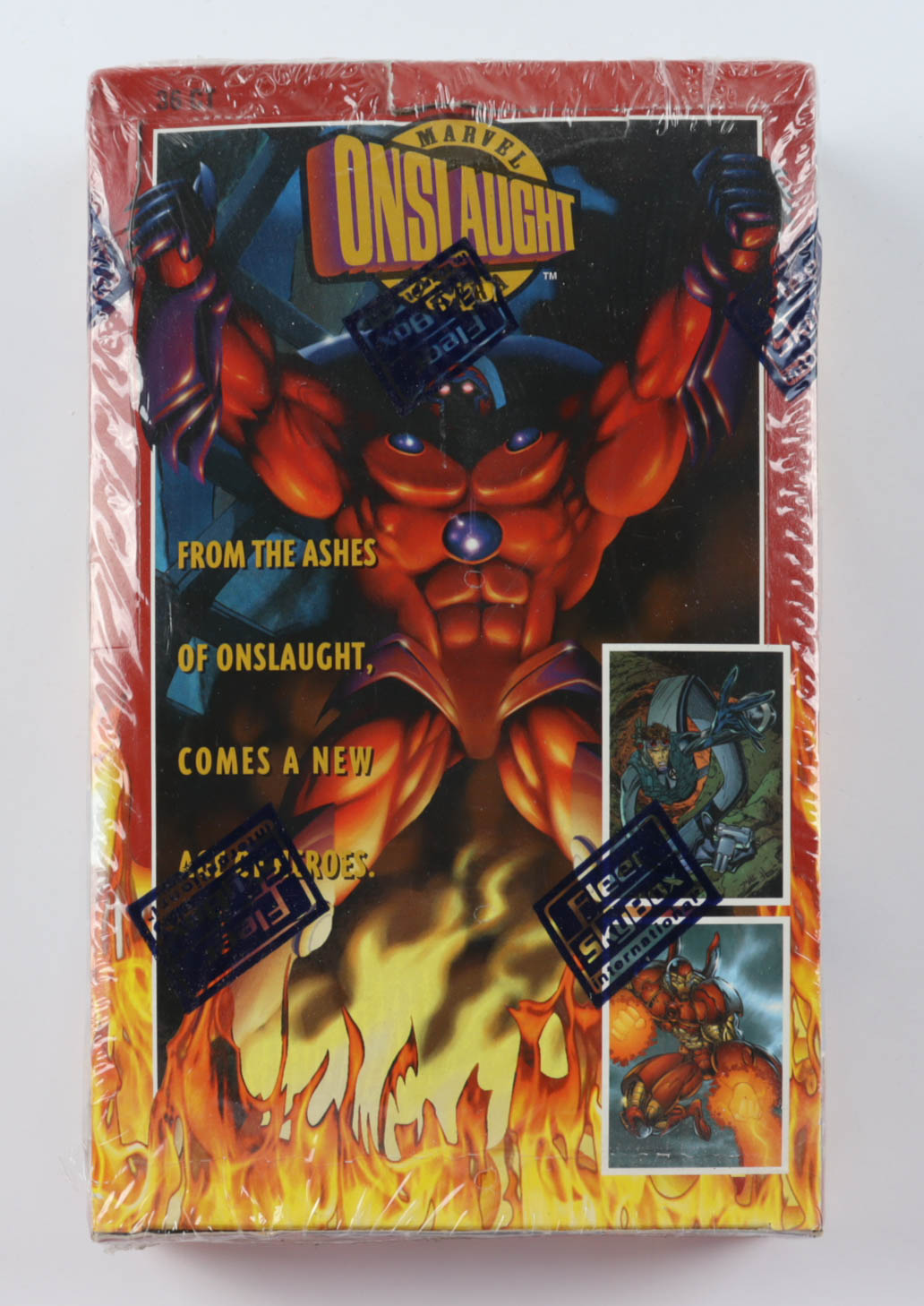 1996 Skybox Onslaught Marvel Ultra Hobby Box with (100) Cards ...