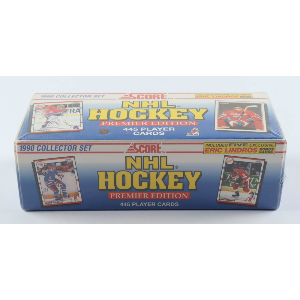 1990 Score Hockey Complete Set Of (445) Cards With Martin Brodeur #439 