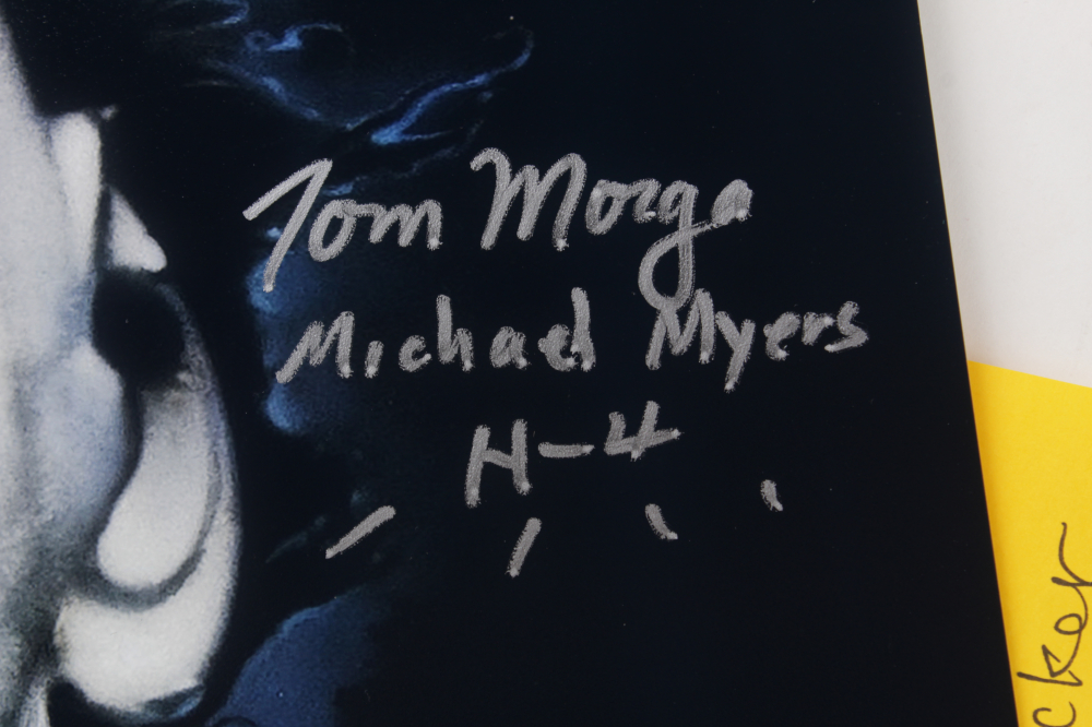 Tom Morga Signed "Halloween 4: The Return of Michael Meyers" 11x14 ...