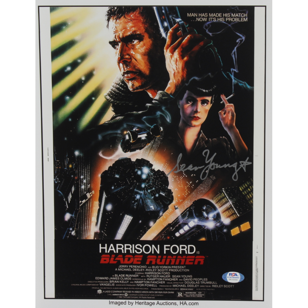 Sean Young Signed "Blade Runner" 11x14 Photo (PSA COA) | Pristine Auction