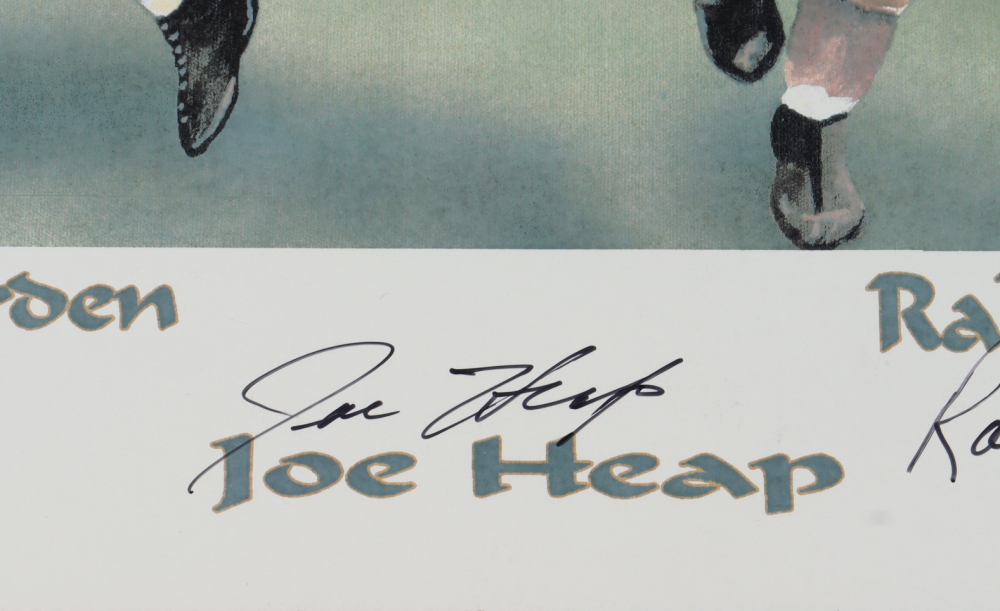 Notre Dame Fighting Irish "1953" 13x19 Poster Signed by (4) with Neil ...