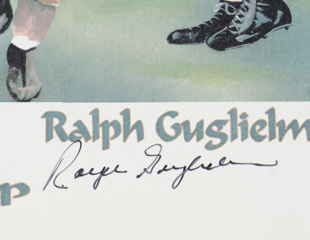 Notre Dame Fighting Irish "1953" 13x19 Poster Signed by (4) with Neil ...